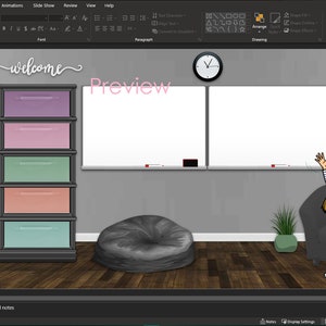 Bitmoji Classroom Template - Modern - Etsy