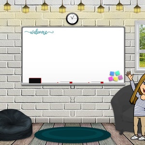 Bitmoji Classroom Template - Etsy