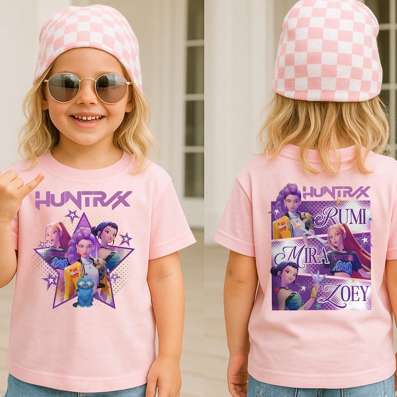 Huntrix Kids T Shirts - Etsy