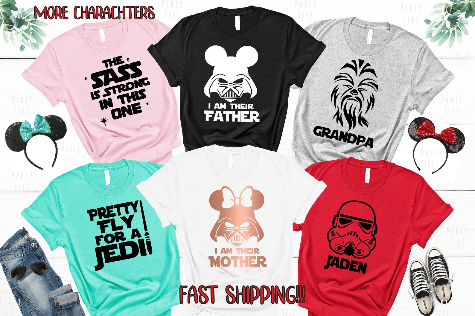 Star Wars Family Shirts Disney Star Wars Shirts Star Wars - Etsy