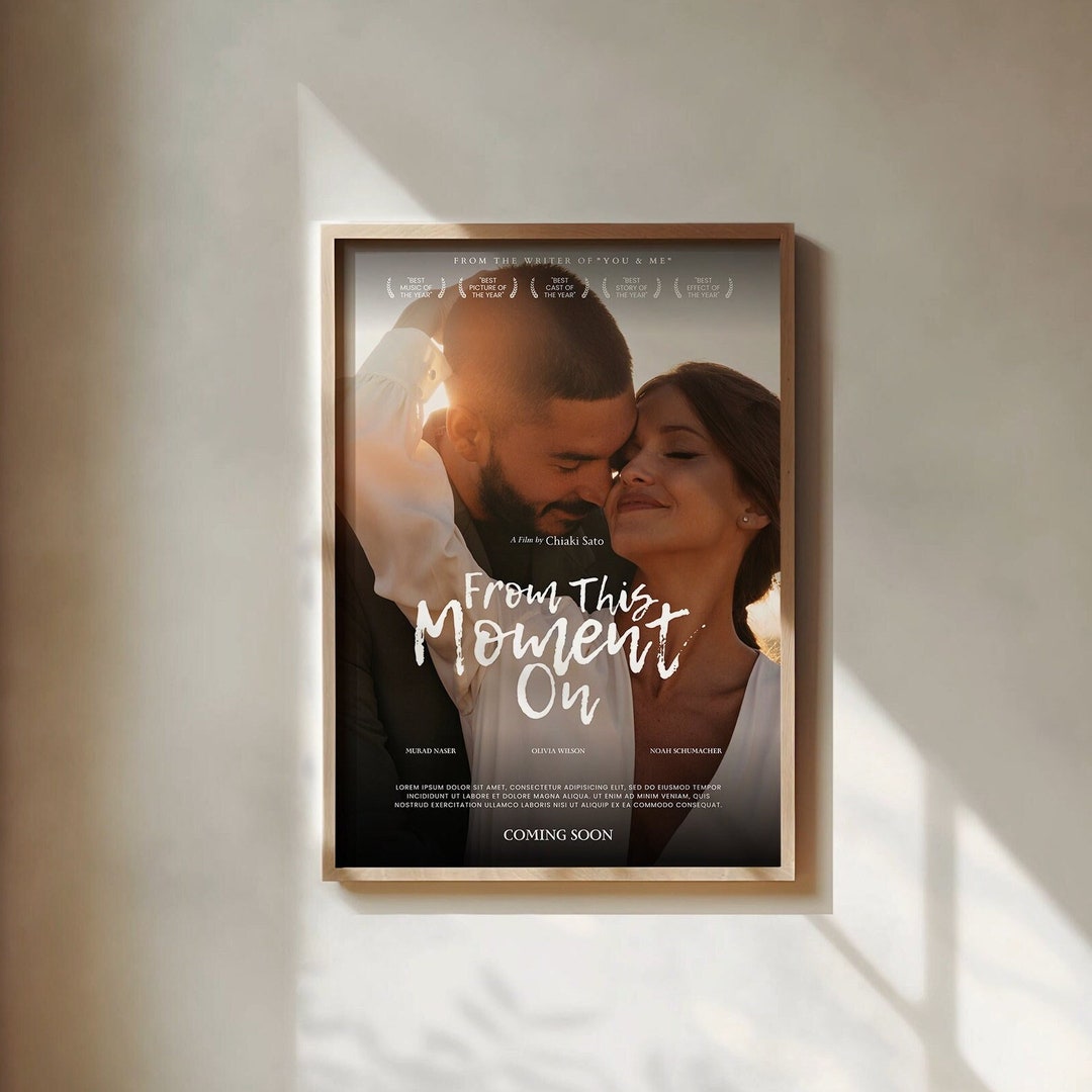 Custom Movie Poster Personalized Art Print Custom Movie Prints ...