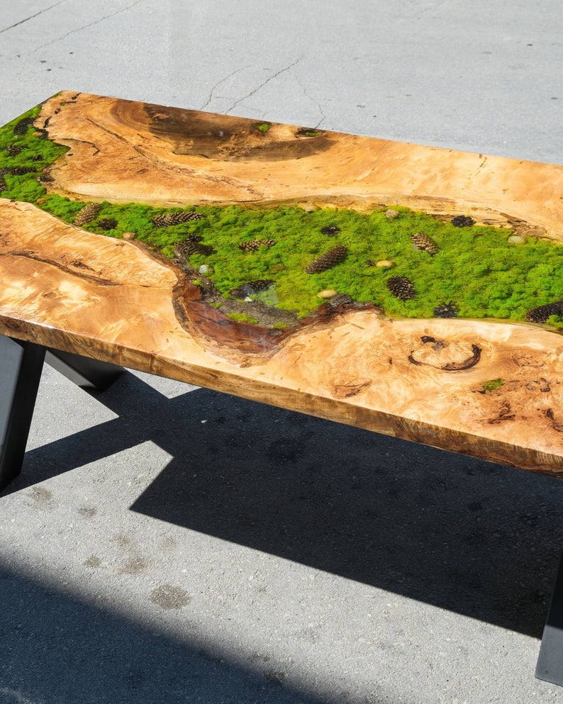 Forest Tables Dining Tables Nature Tables Epoxy Resin | Etsy