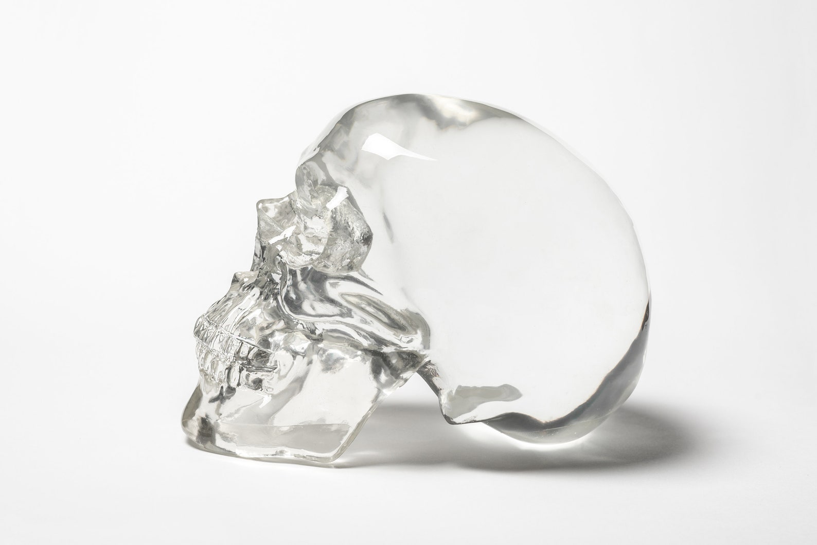 Crystal Skull Clear Resin Skull Clear Skull Epoxy Resin - Etsy