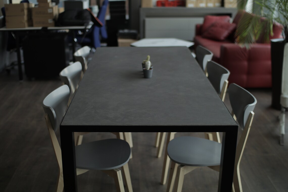 Dining Tables Concrete Kitchen Tables Concrete Tables Wood - Etsy