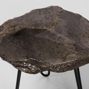 Stone Epoxy Resin Table, Stone End Coffee Table, Real Stone Table With ...