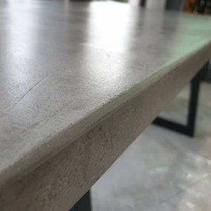 Concrete Dining Tables, Concrete Kitchen Tables, Solid Concrete Tables ...
