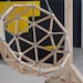 Geodesic Dome Semisphere Swing Chair - Etsy