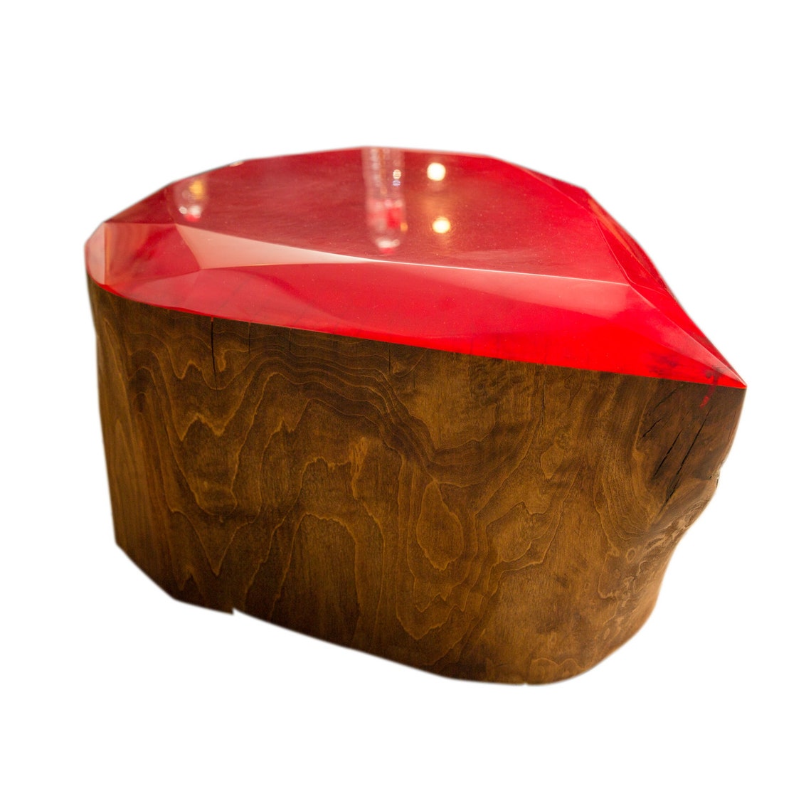 Ruby Tables Coffee Tables Wood Resin Tables Epoxy Coffee | Etsy