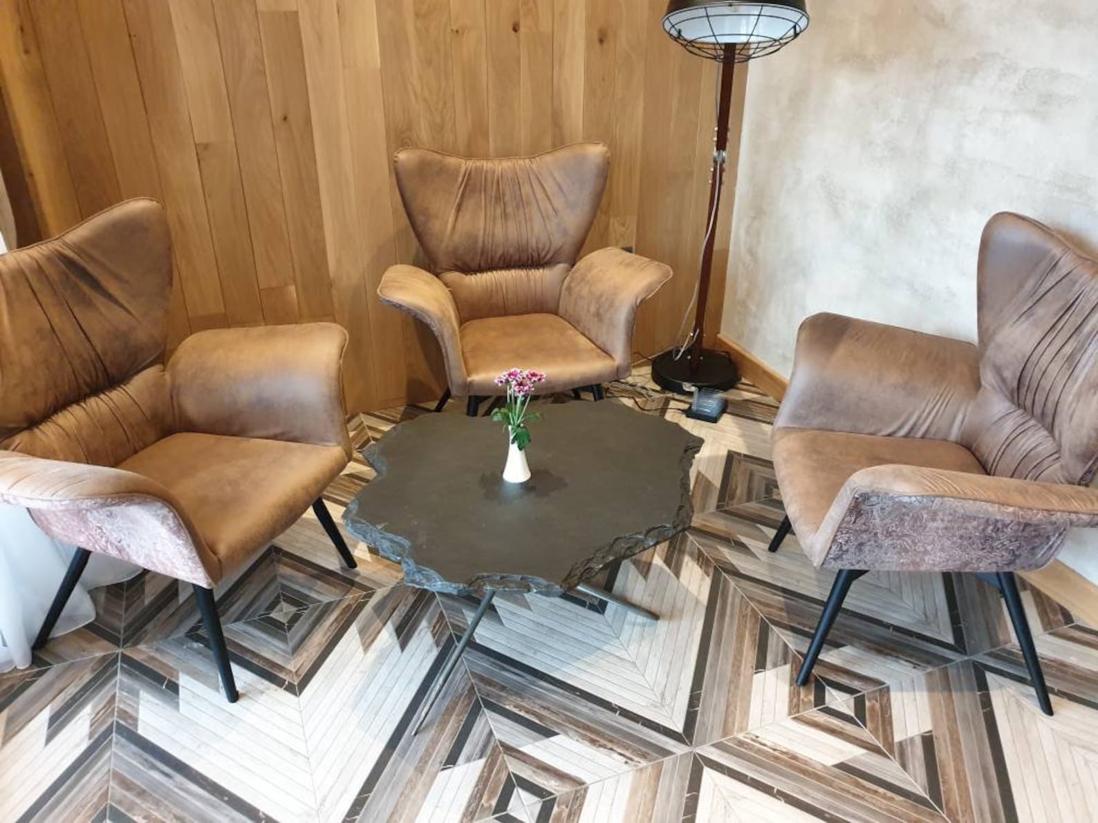 Stone Table Stone End Coffee Table Real Stone Table With - Etsy