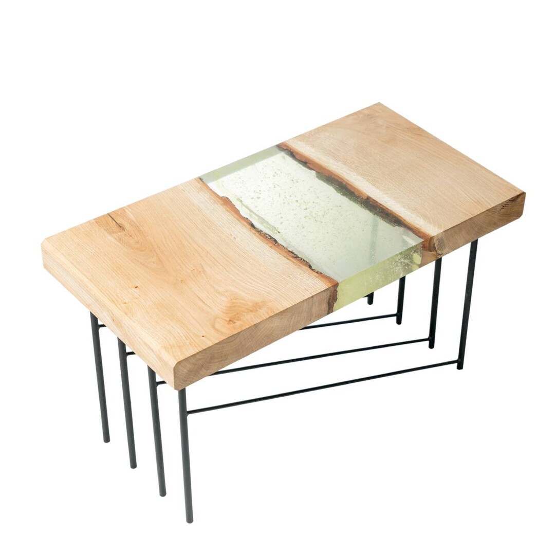 Resin Table, Resin Dining Table, Resin Coffee Table, River Table, Wood ...