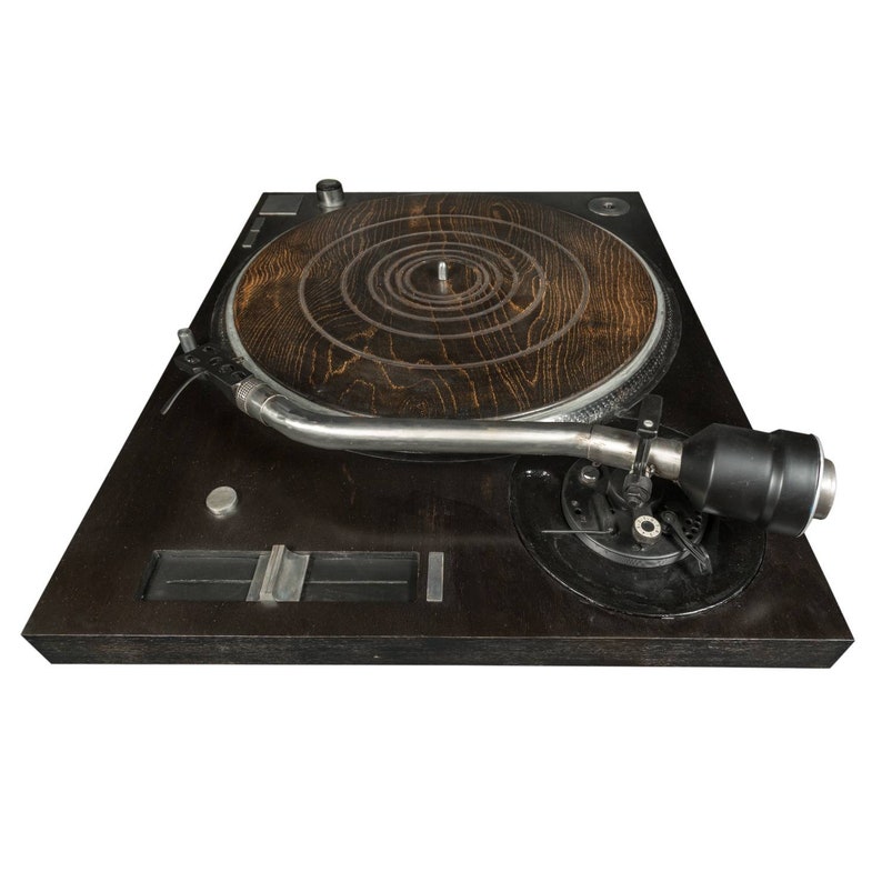 Decorative Record Player Realistic From Wood and Metal | Etsy