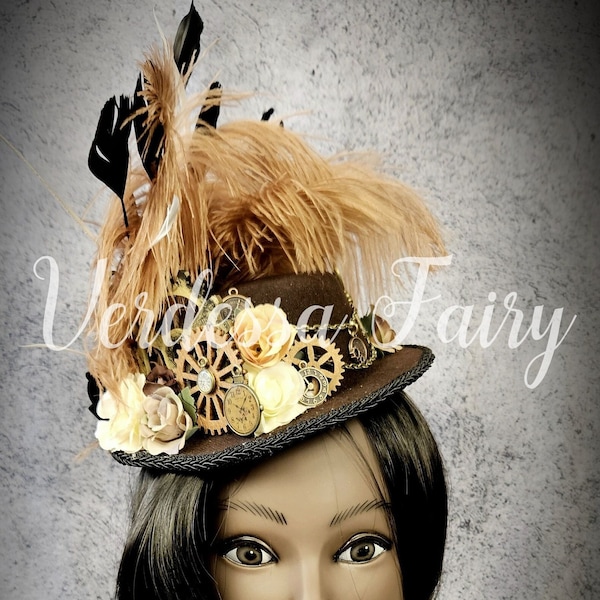 Steampunk Mini Hat - Etsy