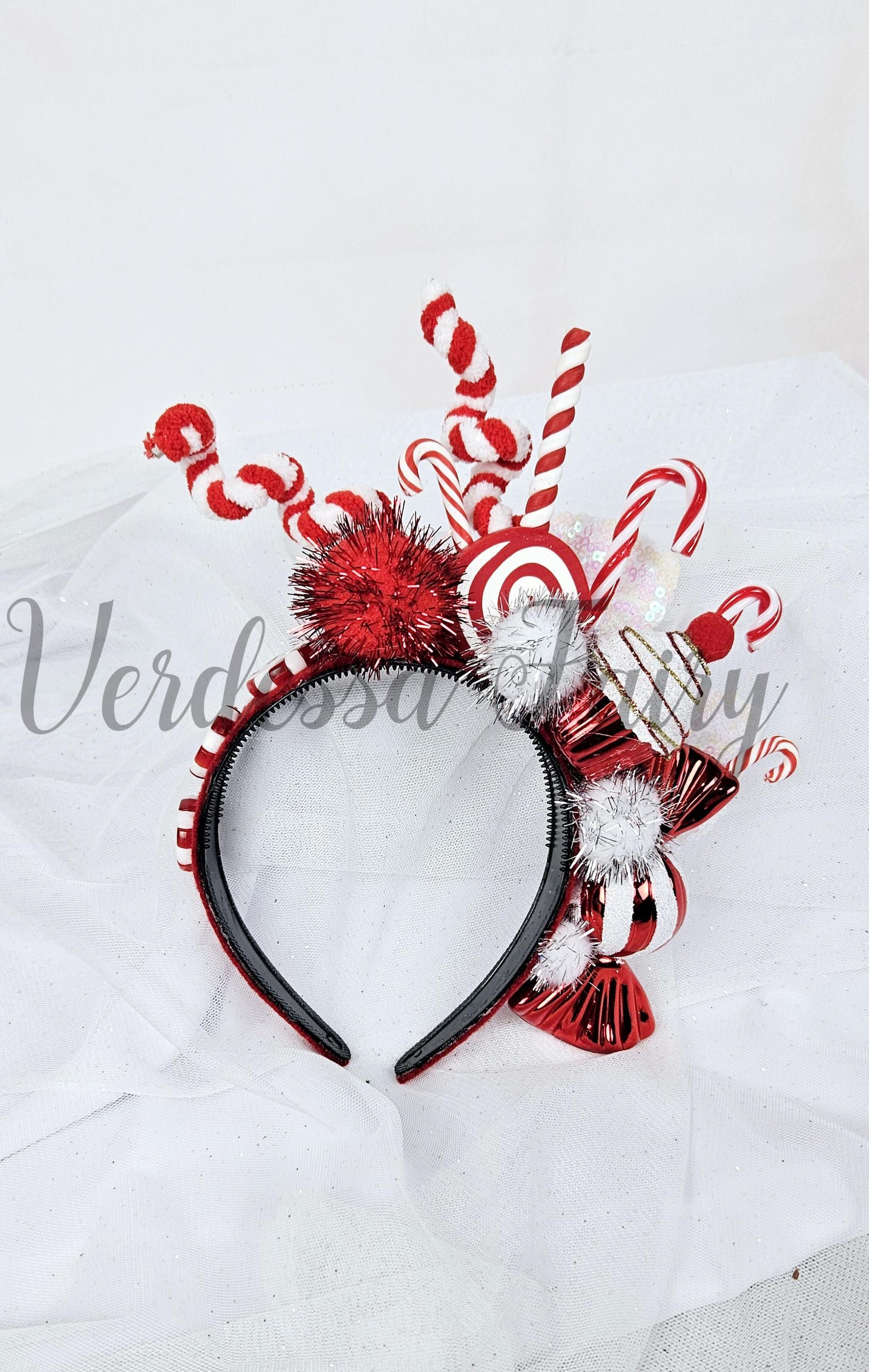 Christmas Candy Cane Peppermint Headband. Whoville Dr Seuss Holiday ...