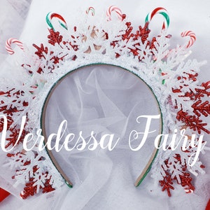 Candy Cane Headband. Christmas Gingerbread Cute Headband. - Etsy