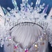 Snow Fairy Wings Headpiece. Ice Fairy Headdress. Winter Goddess ...