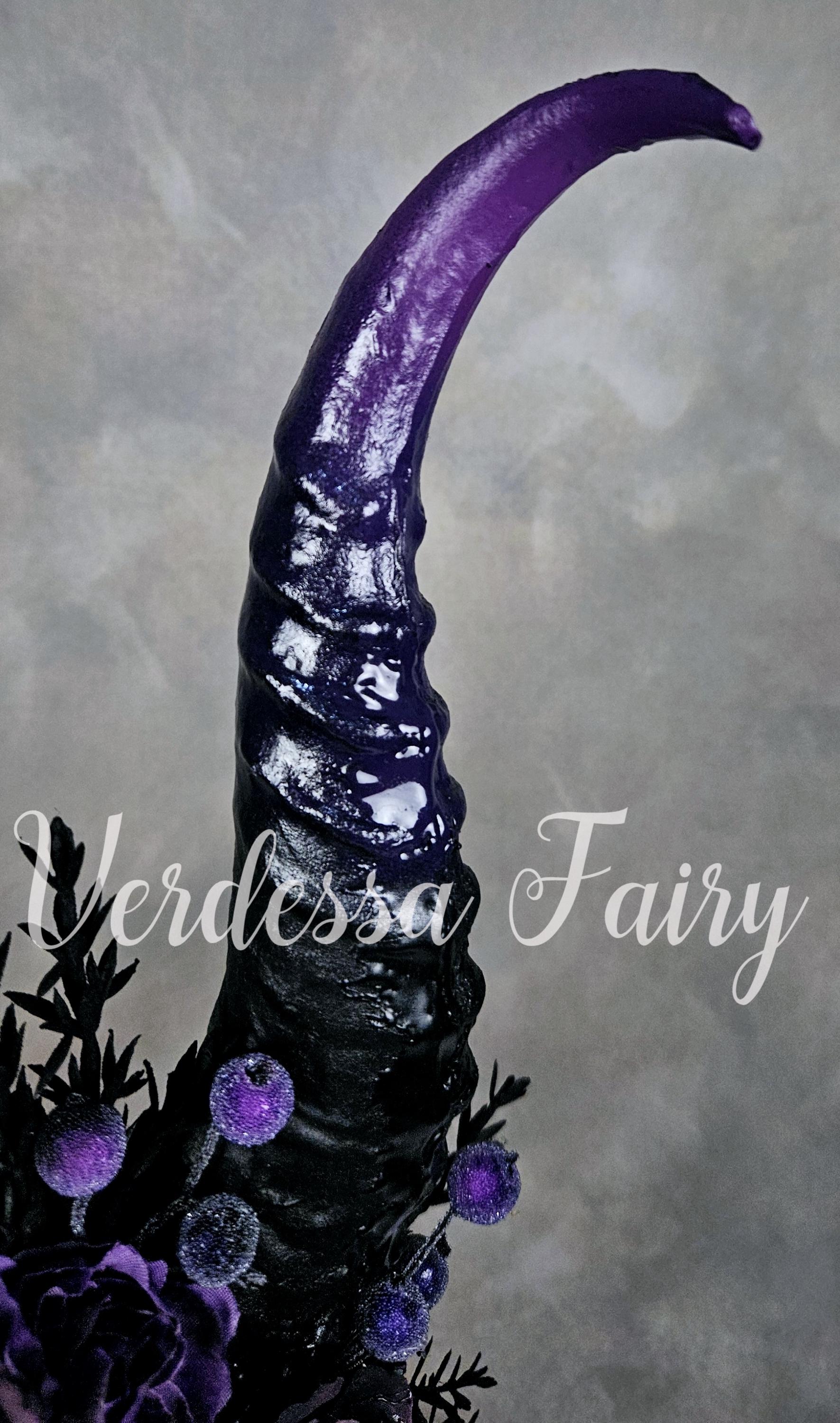 Maleficent Inspired Horns Headpiece: Gothic Dark Fairy Crown - Etsy