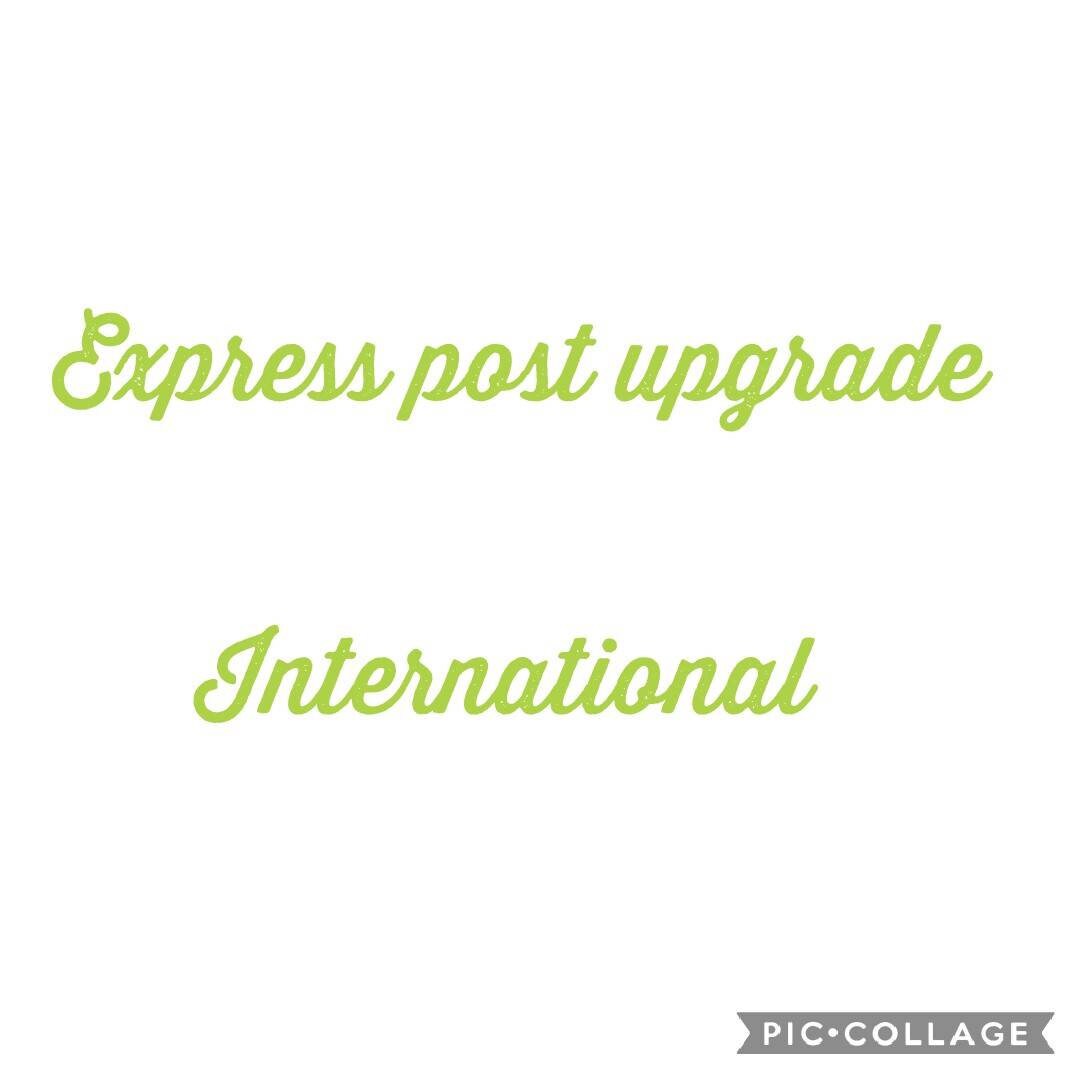 Express Post Upgrade for International - SMALL PARCEL - Etsy