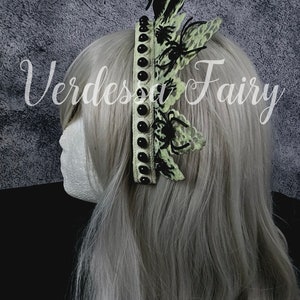 Glow in the Dark Halloween Crown. Spider Halloween Headpiece. Spider ...