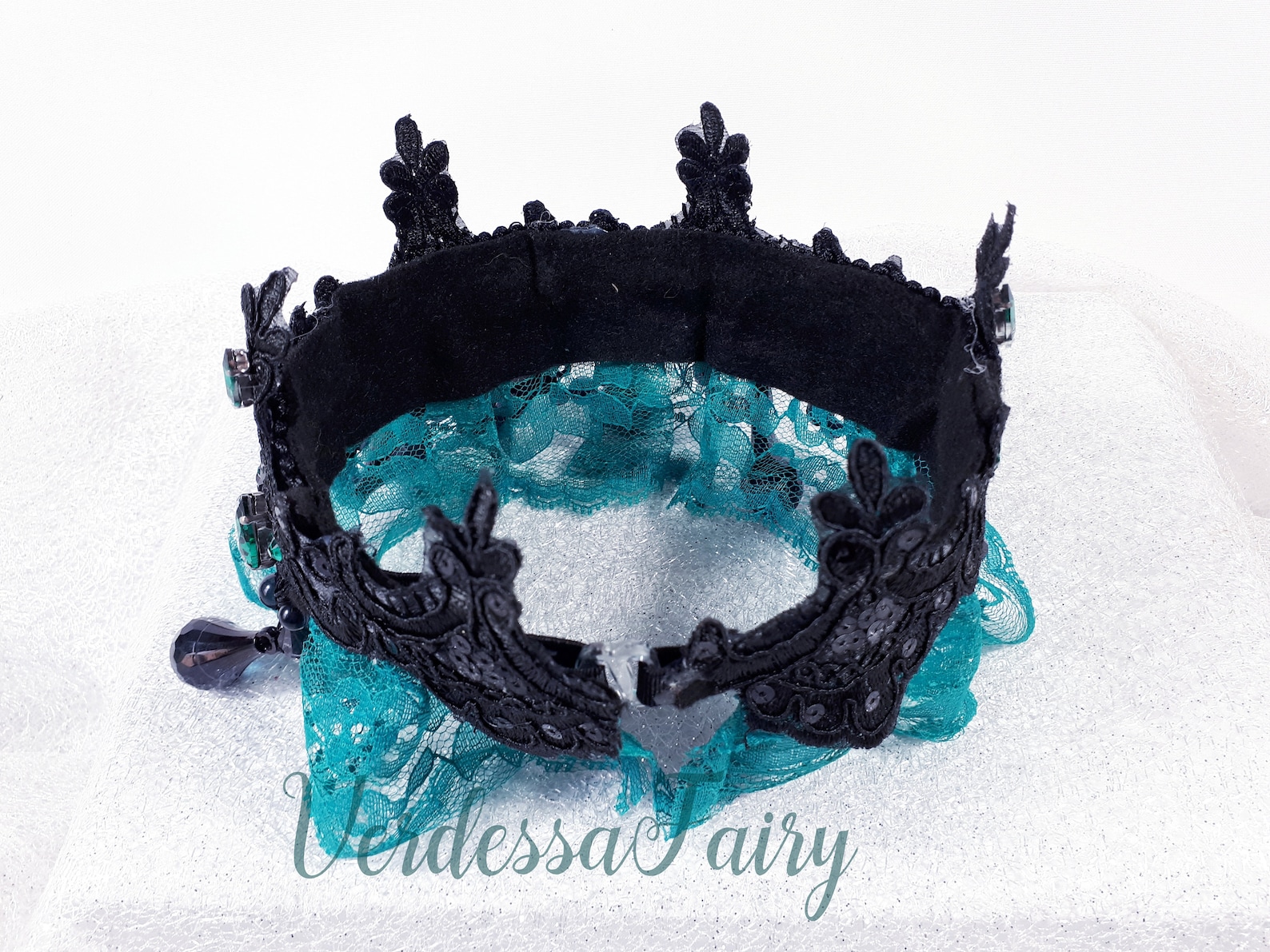 Evil Queen Gothic Choker Collar Necklace With Lace. Victorian - Etsy