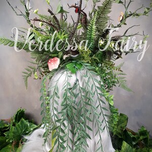 Mother Earth Goddess Headdress. Branch Forest Headpiece. Green - Etsy