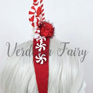 Christmas Candy Cane Peppermint Headband. Whoville Dr Seuss Holiday ...