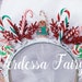 Candy Cane Headband. Christmas Gingerbread Cute Headband. - Etsy