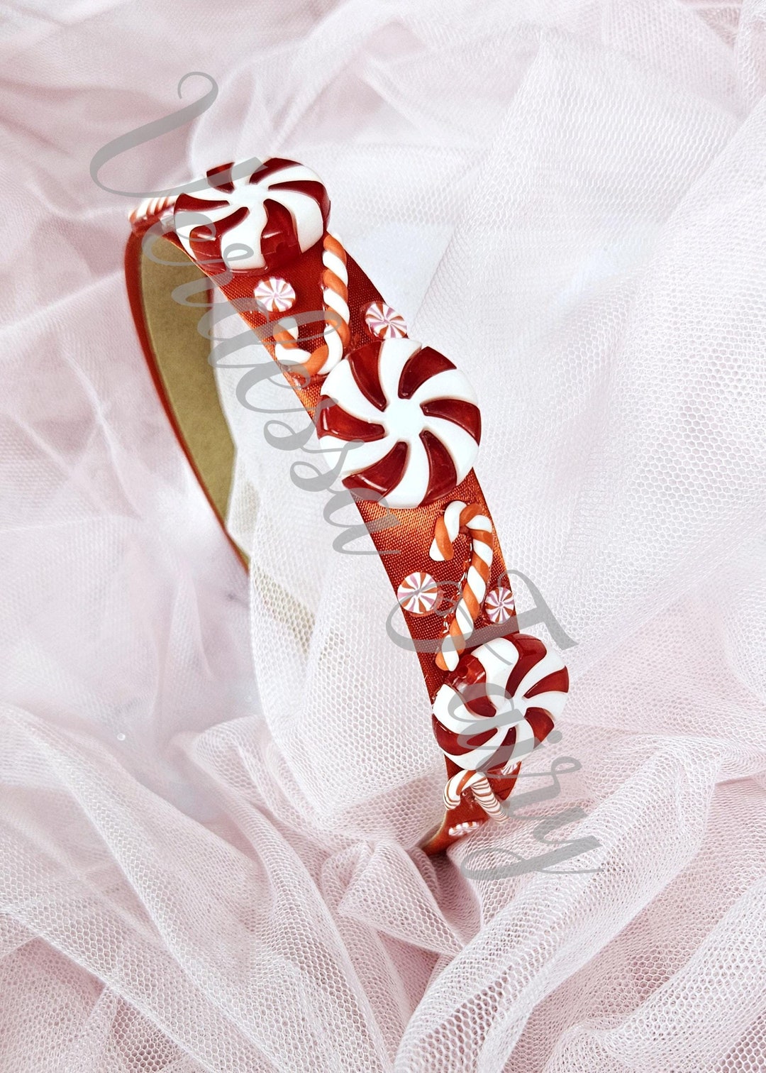 Christmas Candy Cane Peppermint Headband. Whoville Dr Seuss Holiday ...