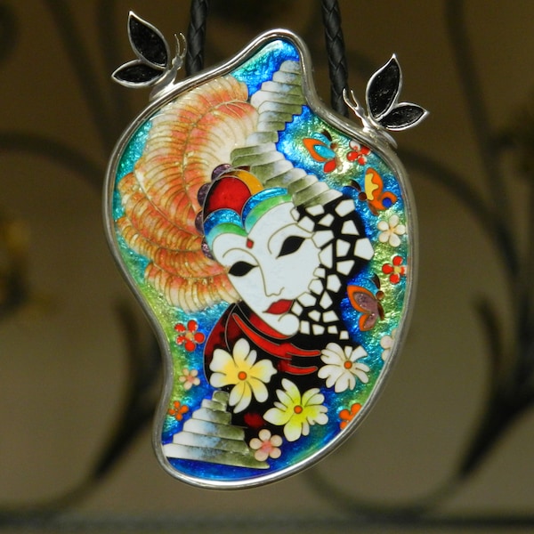 Cloisonne Jewelry - Etsy