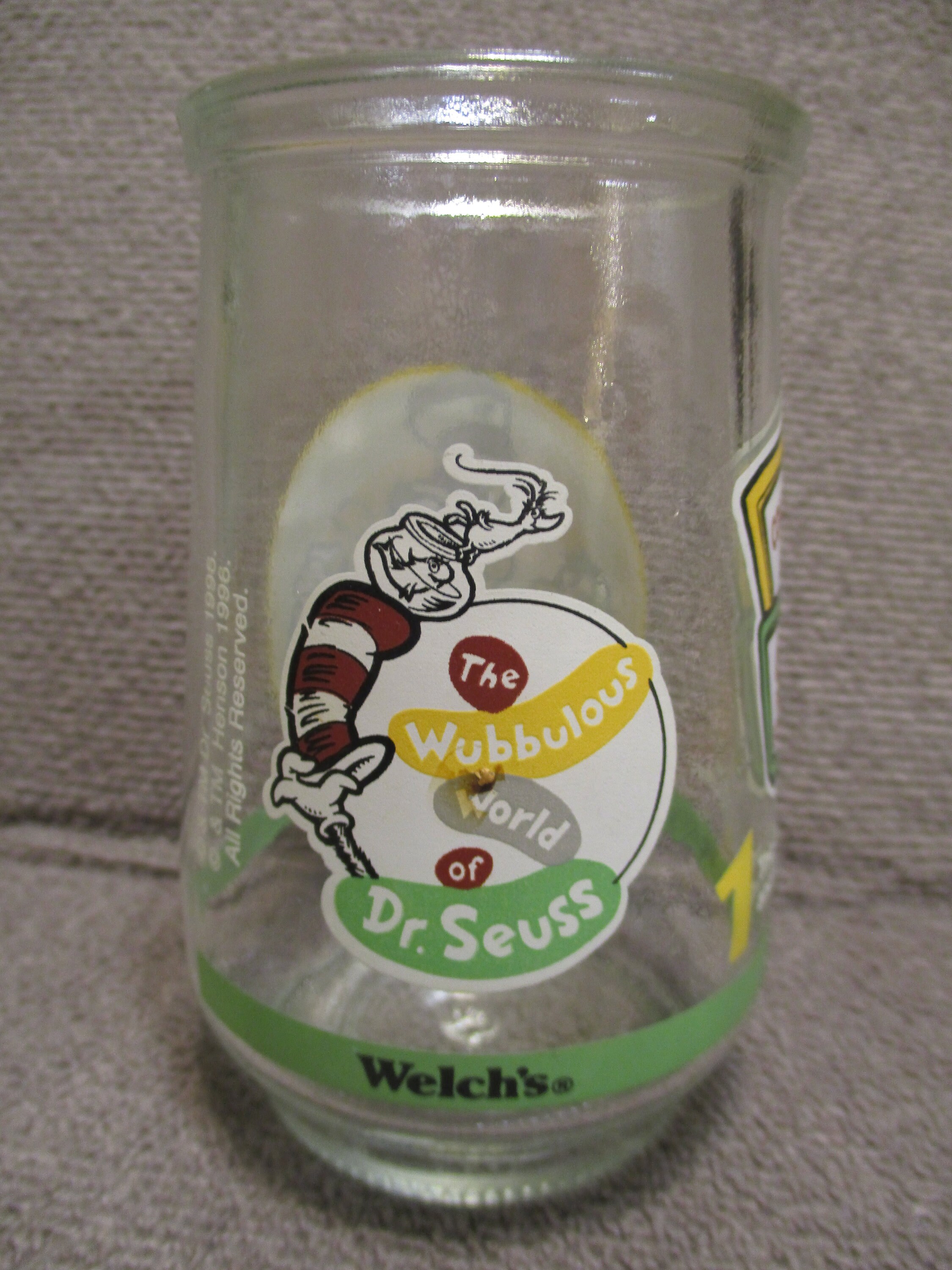 The Cat in the Hat and the Zubble-wump Welch's Glass - Etsy