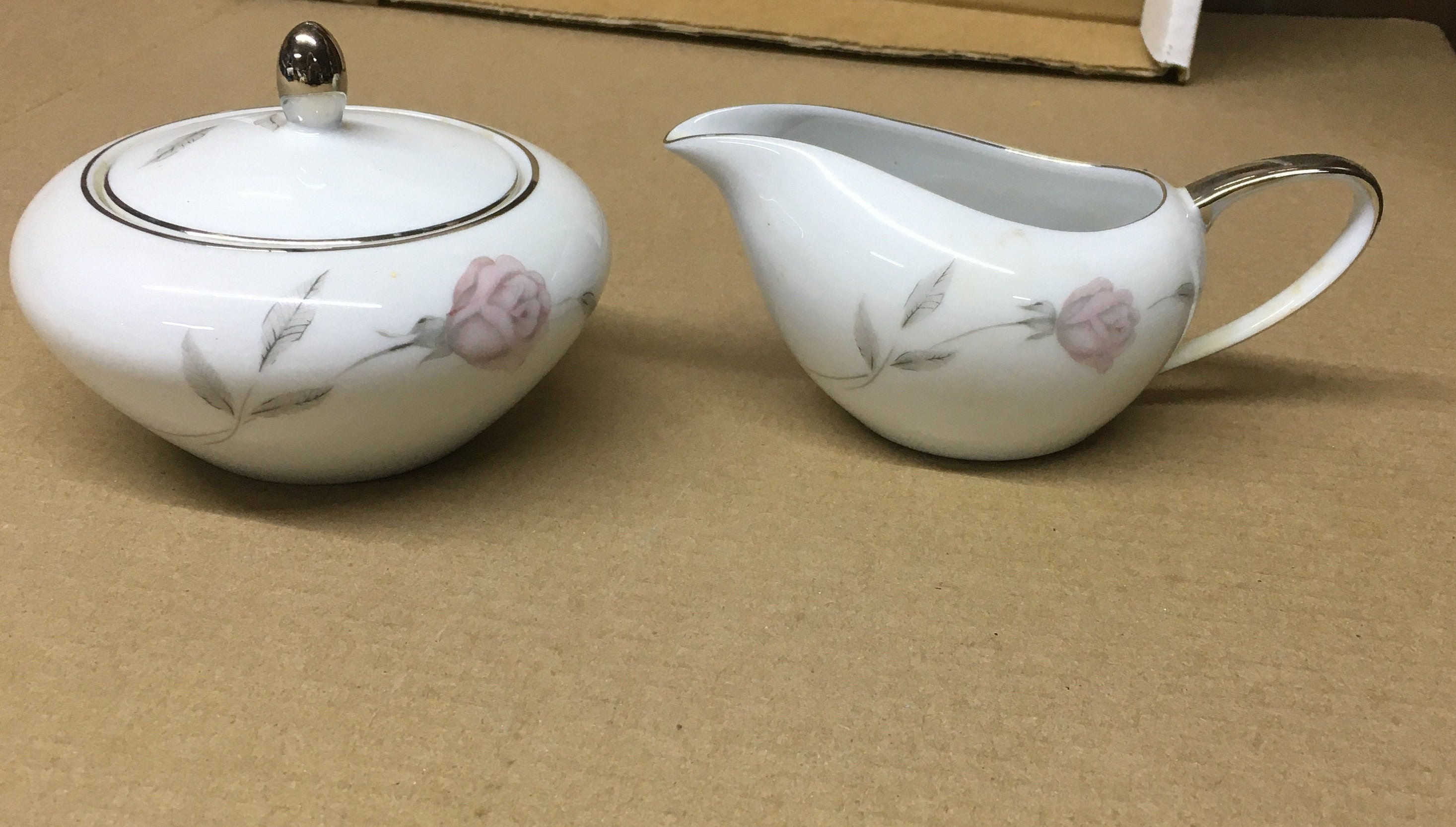 Vintage Mikasa Primrose 8194 China Sugar Bowl and Creamer - Etsy