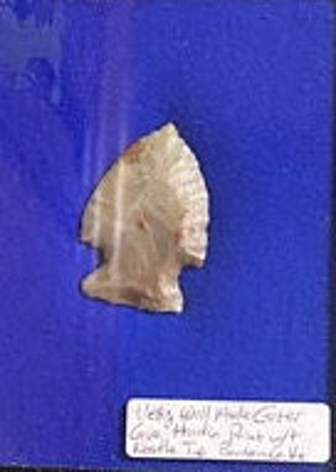 Carter Cave Hardin Point With Needle Tip -arrowhead- Authentic Native ...
