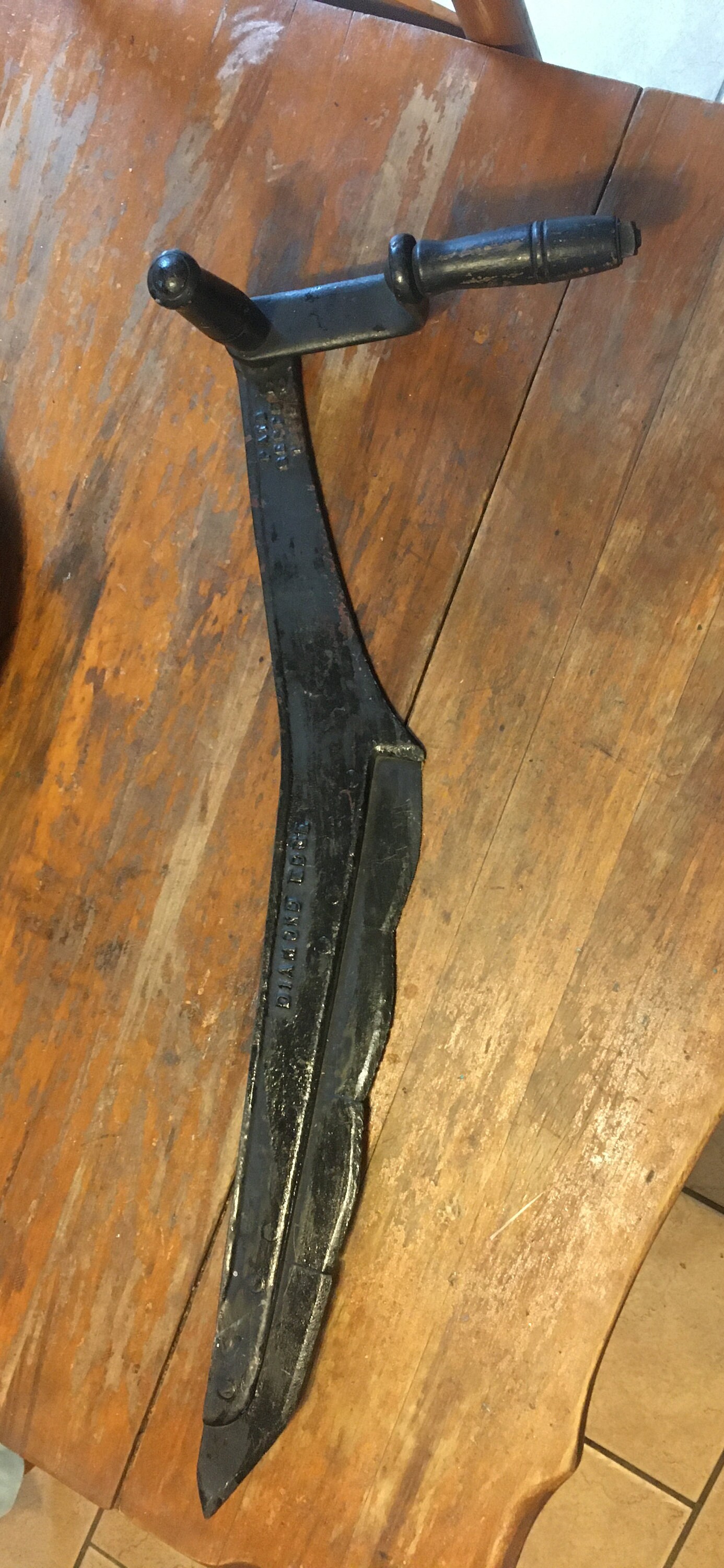 Antique Hay Blade/knife, Primitive Farm Tool - Etsy