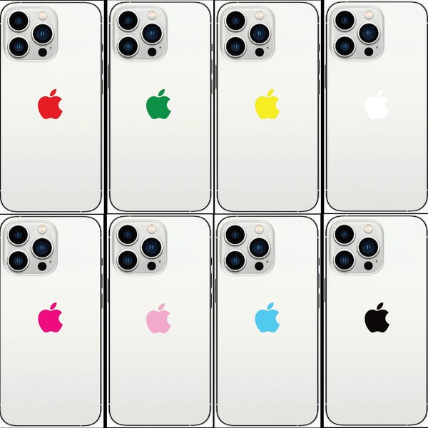 Apple Logo Stickers - Etsy