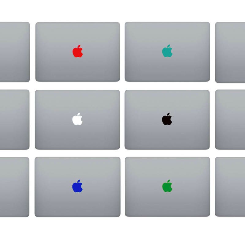 Apple Logo Stickers - Etsy