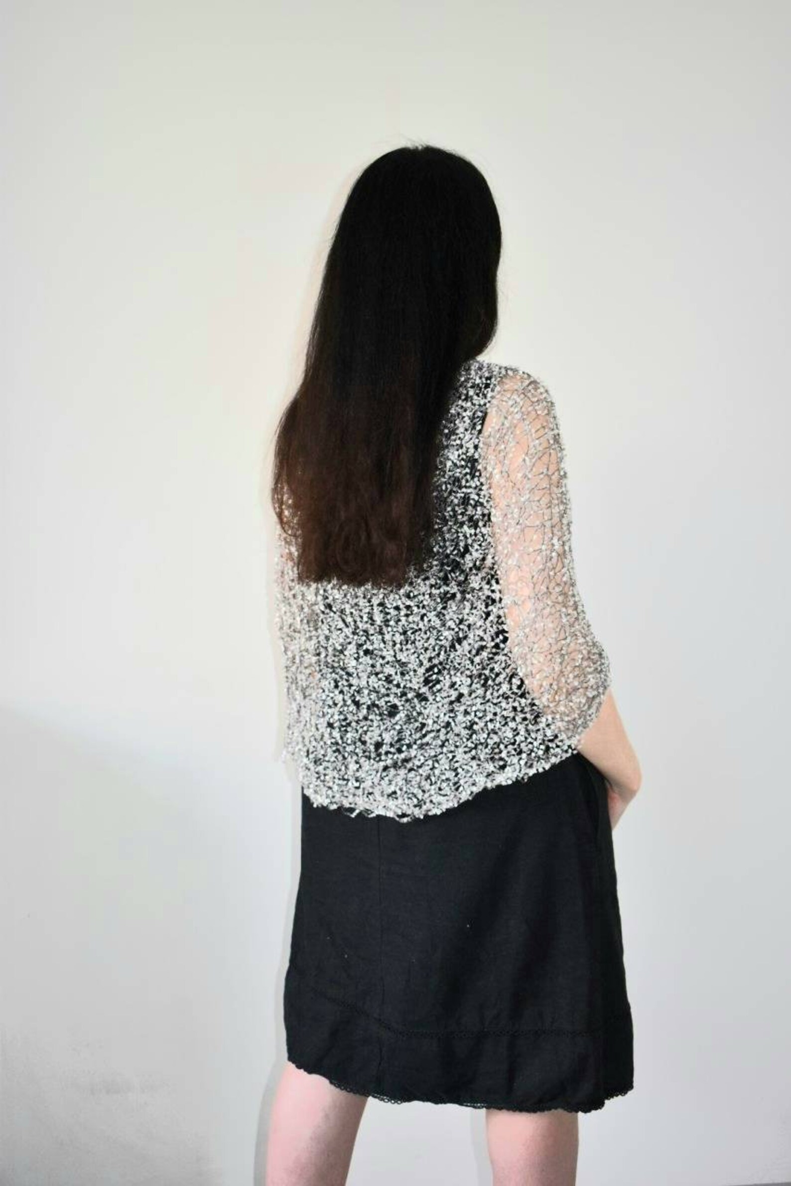 Elegant Shrug Shoulder Cover Asymmetrical Balero Poncho Spectacular ...