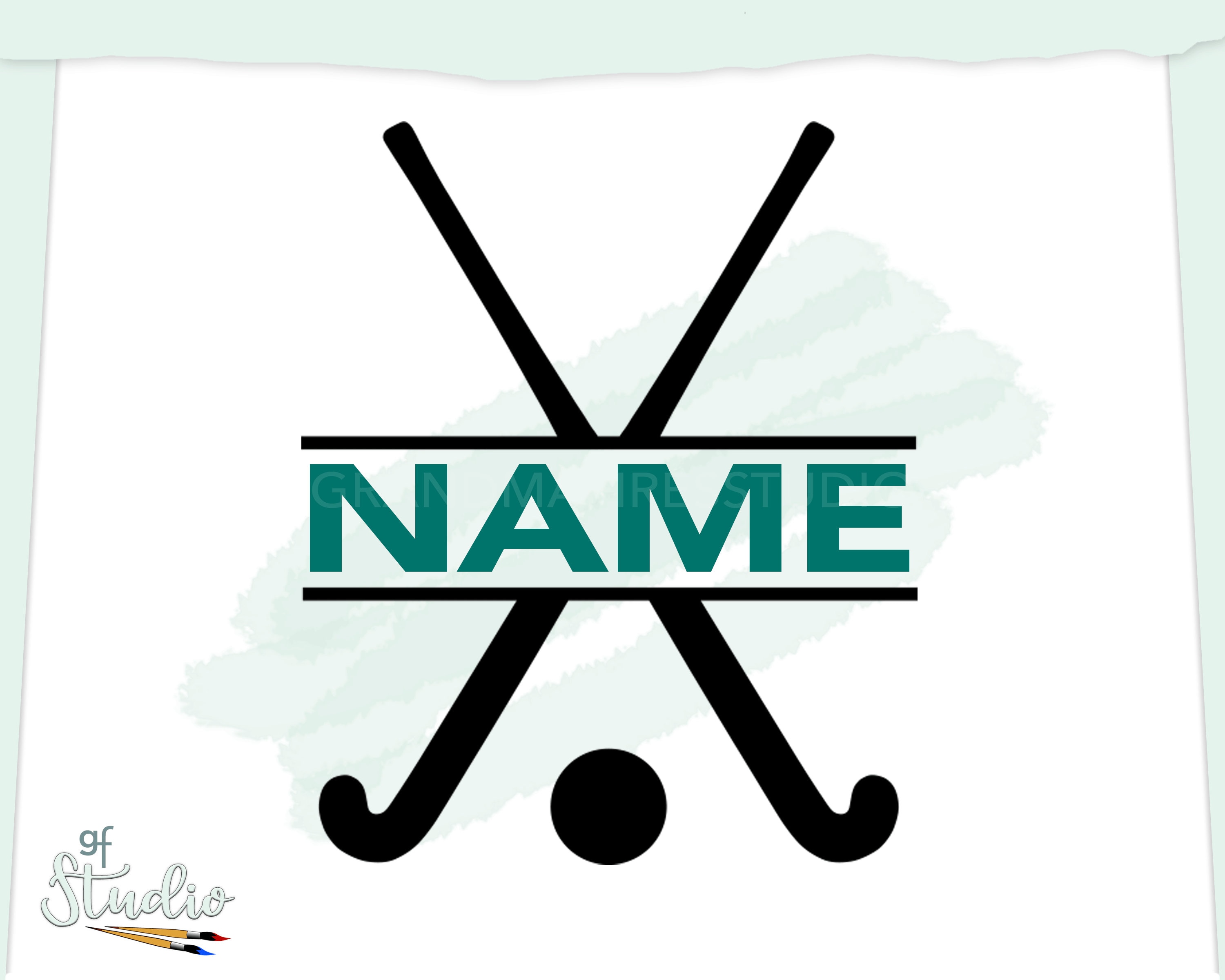 Field Hockey Stick Logo