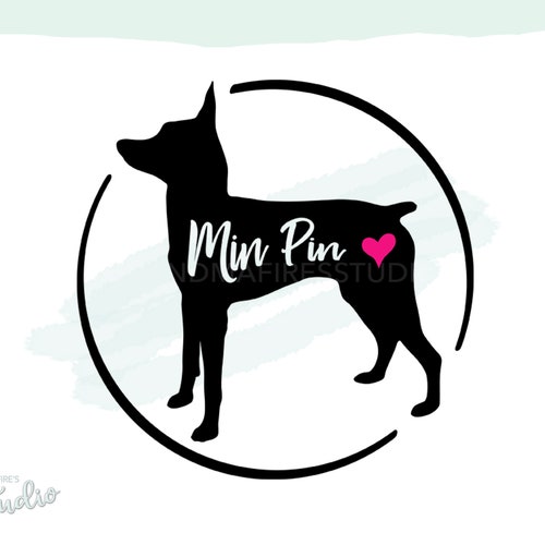 Miniature Pinscher Decal - Etsy