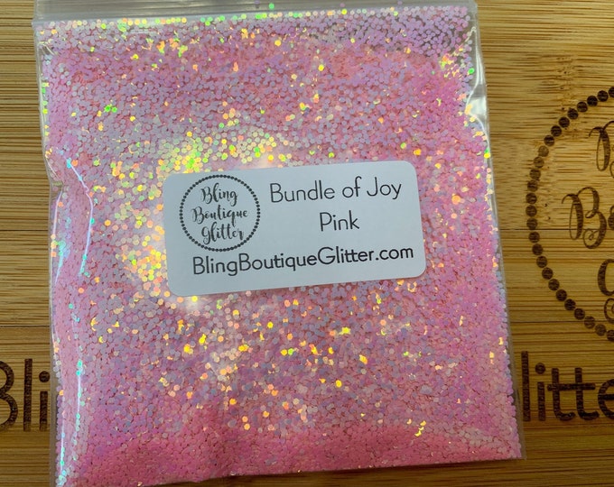 Light Pink Color Shifting Small Chunky Glitter Bundle of Joy - Etsy