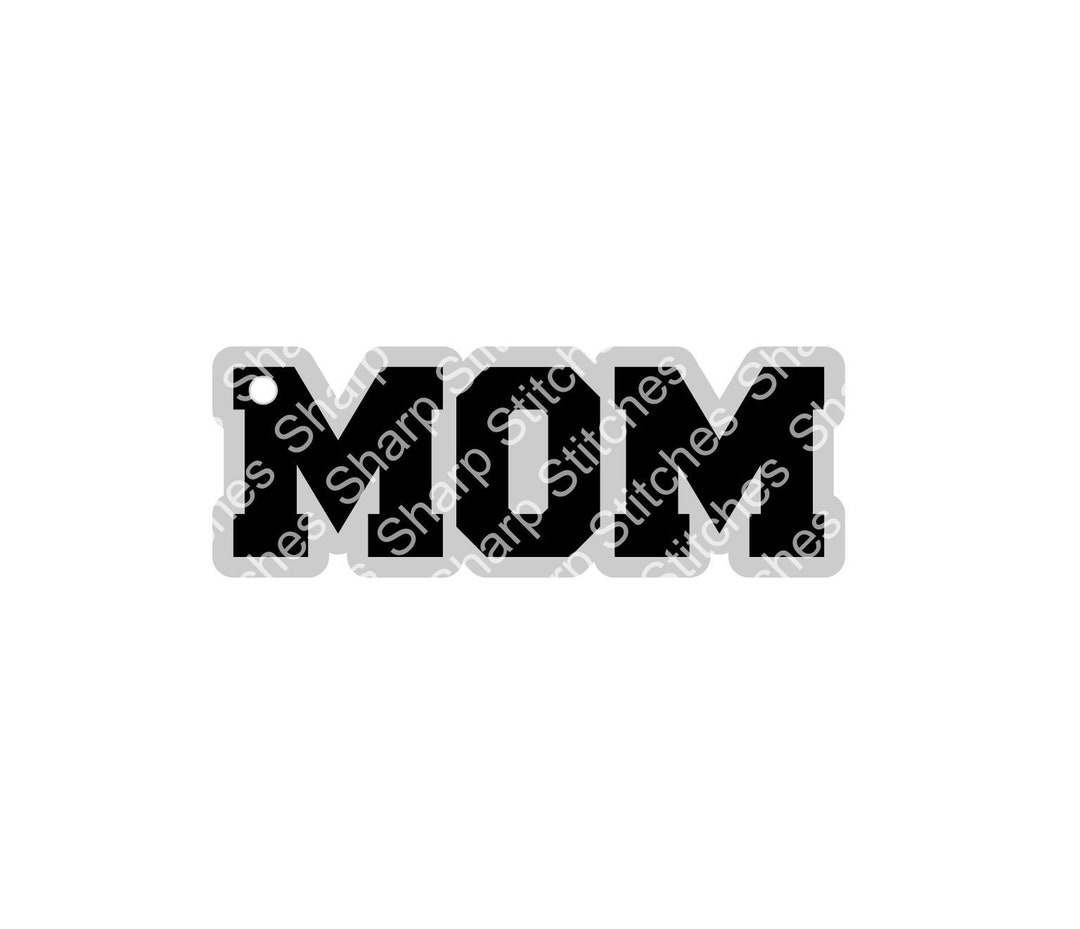 Set of 5 3.0 Mom Acrylic Keychain Blanks - Etsy