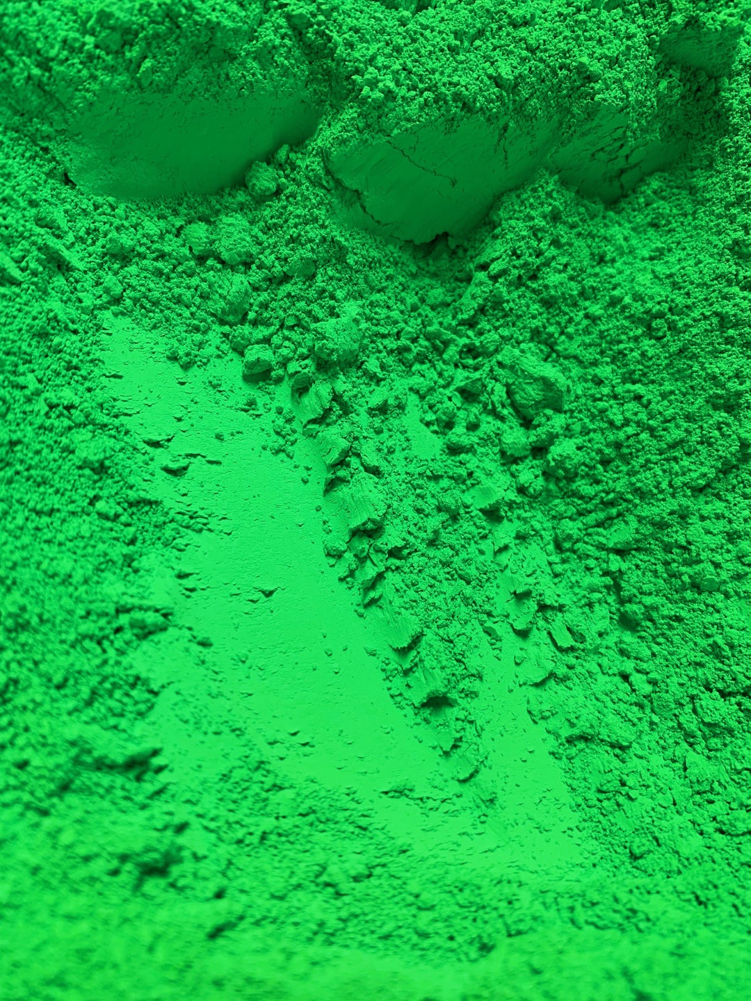 Neon Green Pigment Fine Mica Powder Electric Green - Etsy