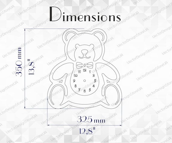 Teddy Bear Drawing Templates