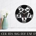 Football Clock Svg,sport Clock,football Wall Art,football Svg,soccer ...
