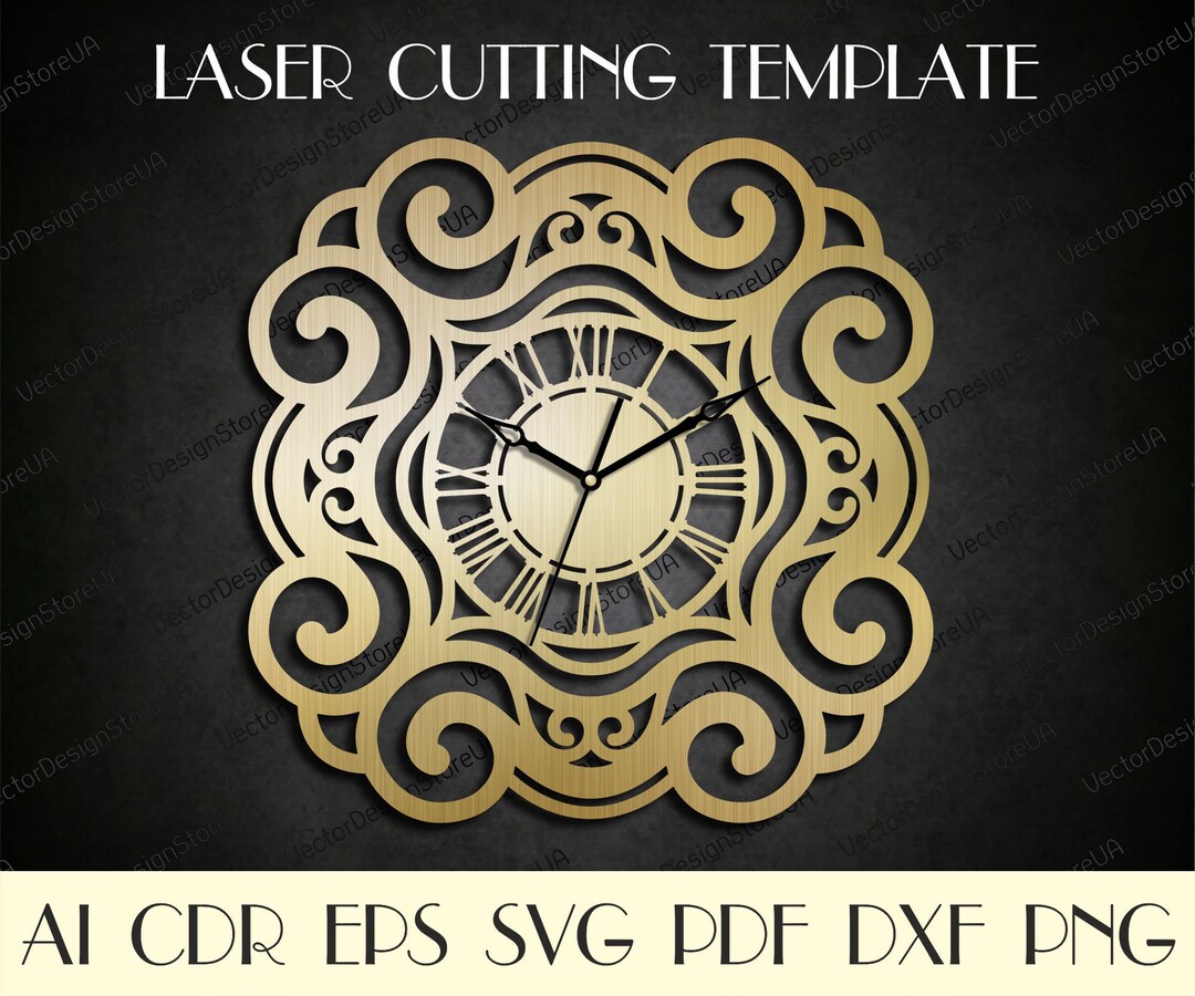 Vitage Home Decor,vintage Clock Svg,vitage Wall Art,retro Wall Art ...