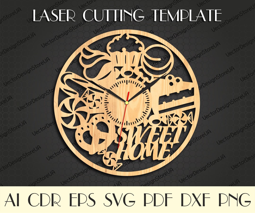 Cake Shop Wall Decor,sweet Home Art,sweet Home Svg,cake Shop Wall Art ...