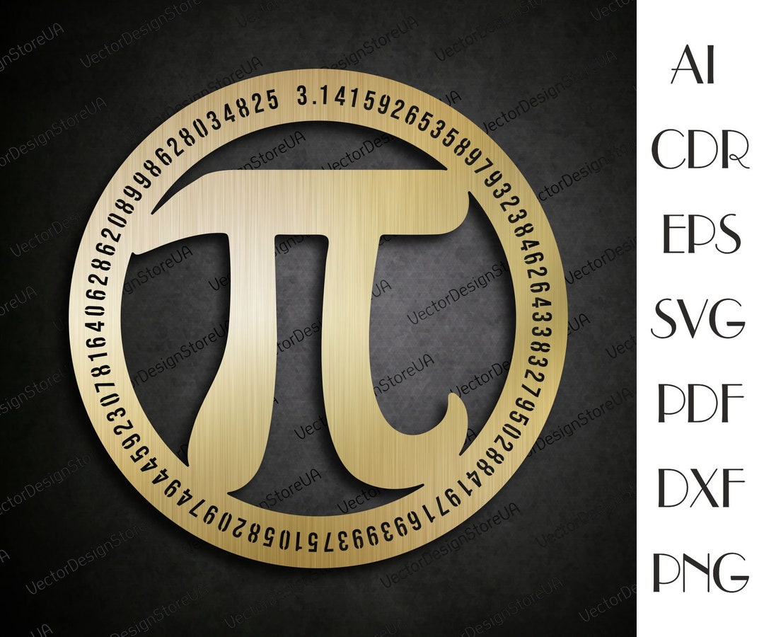 Number Pi Wall Art,teacher Gift, Science Gift,geek Gift,mathematical ...