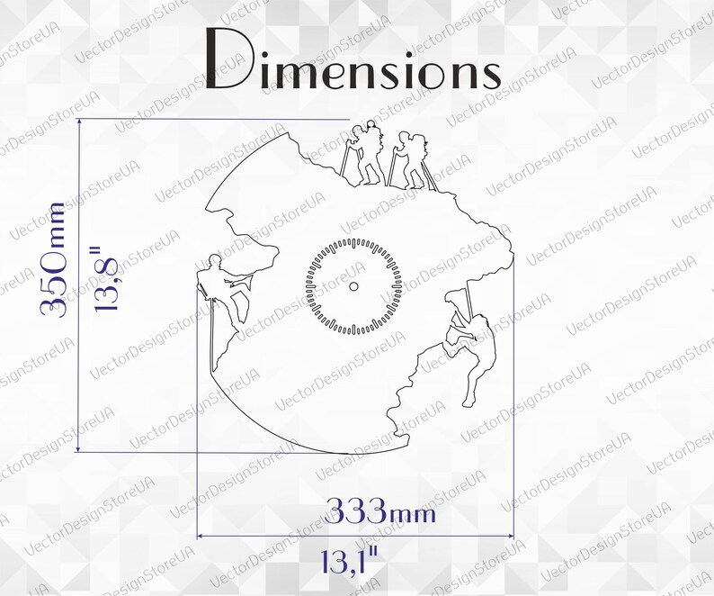 Rock Climbing Clock Svg,rock Climbing Art,rock Climbing Svg,gift for ...