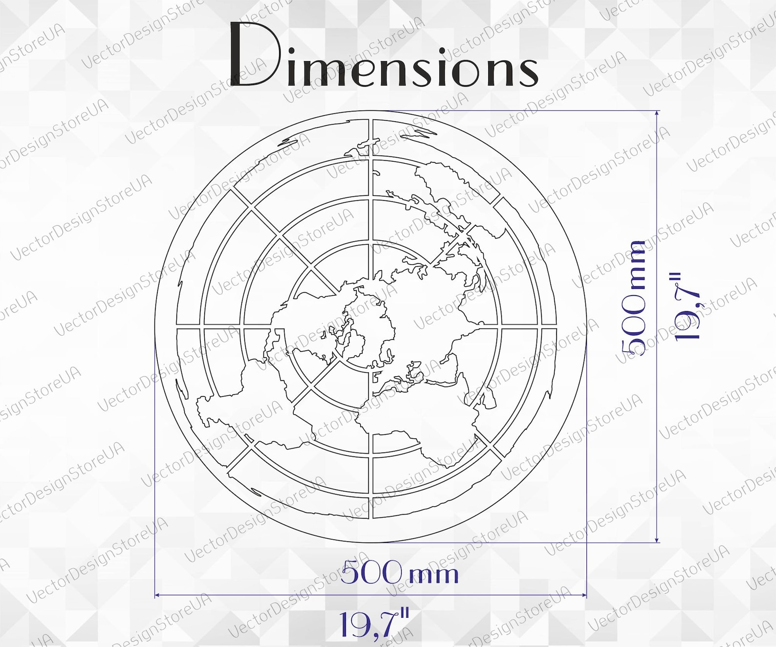 Flat Earth Map File,flat Earth Art,flat Earth Dxf,flat Earth Svg,flat ...