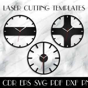 Set of 3 Wall Artmodern Clocksmodern Wall Artmodern Home - Etsy