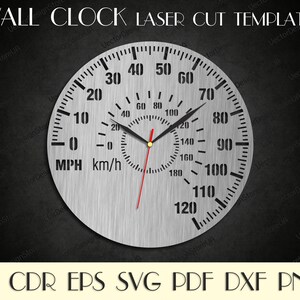 Speedometer Clock Svg,speedometer Svg,car Service Wall Clock,car ...