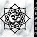 Om Symbol Svg,om Mandala Wall Art,om Mandala Wall Decor,om Circle ...